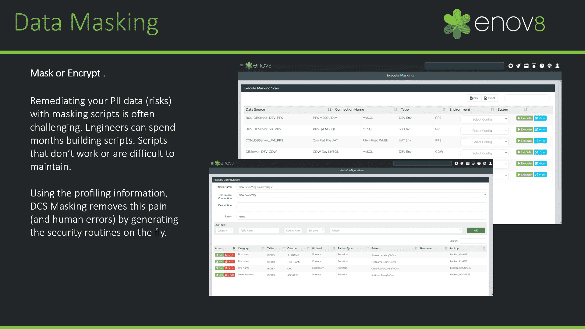 Enov8 Product Tour - WHAT OUR SOLUTIONS LOOK LIKE - enov8